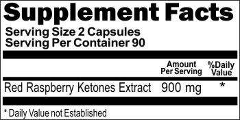 BUY 1 GET 2 FREE Red Raspberry Ketones Extract 900mg 180 Capsules ...