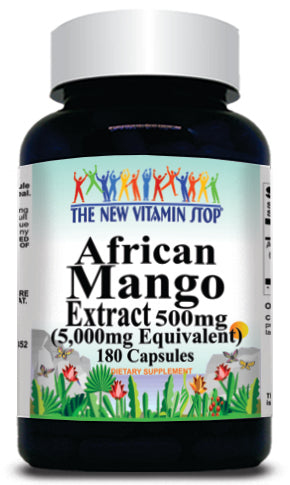 50% off Price African Mango Extract Equivalent 5000mg 180 Capsules 1 o ...