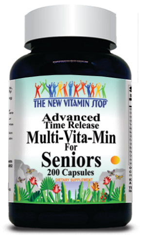 50% off Price Advanced Multi-Vit-Min Seniors Time Release 200 Capsules ...
