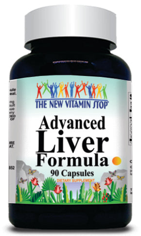 BUY 1 GET 2 FREE Advanced Liver Formula 90 or 180 Capsules ...
